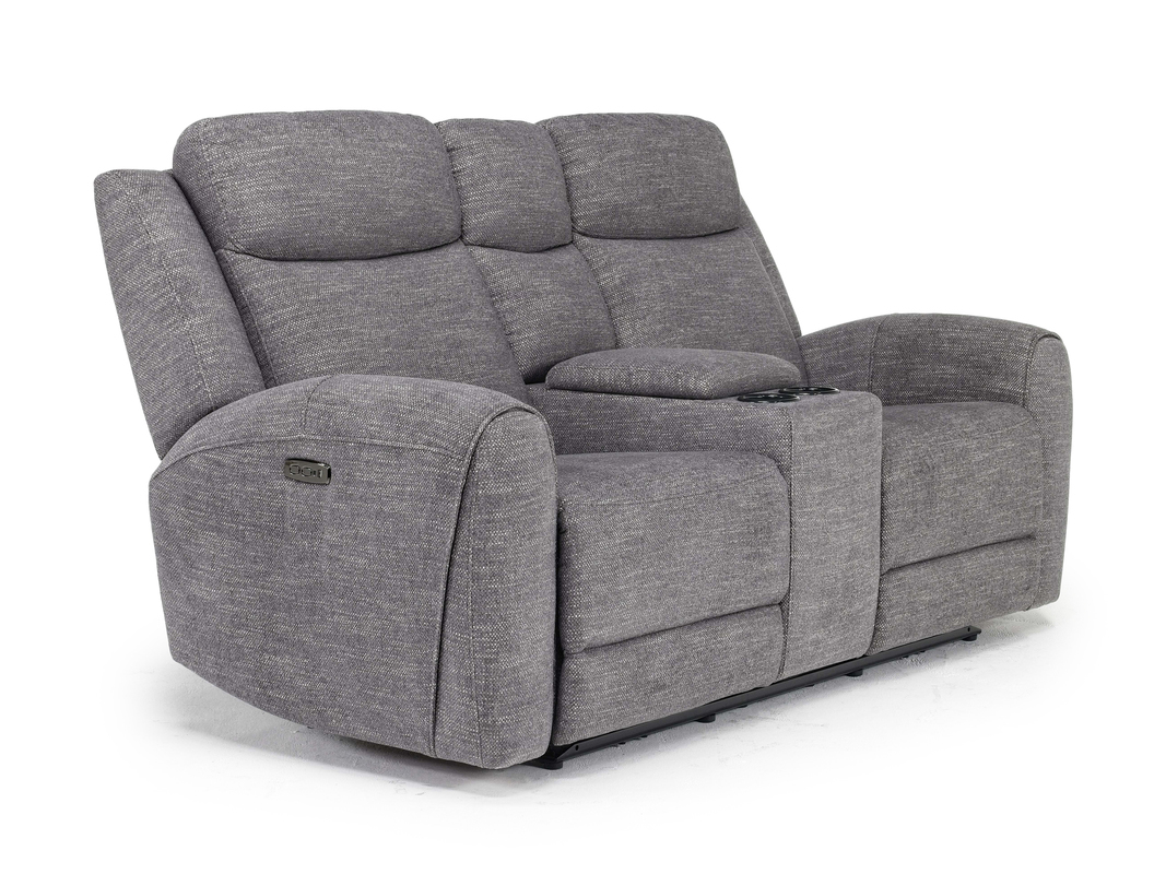 Mia 2 Power Console Loveseat in G0301800 | Loveseats | Living Room
