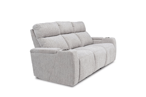 Rhys 2 Power Sofa in Pewter | Sofas | Living Room