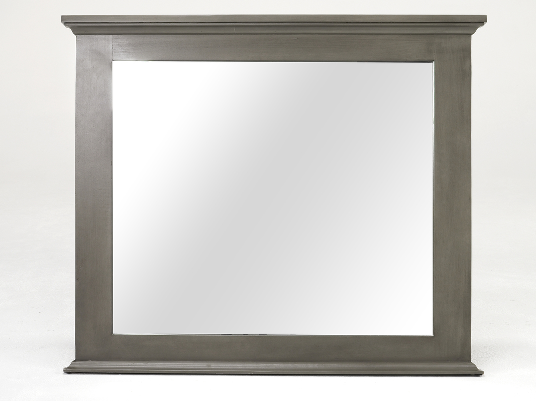Sonar Mirror in Gray | Dressers & Mirrors | Bedroom